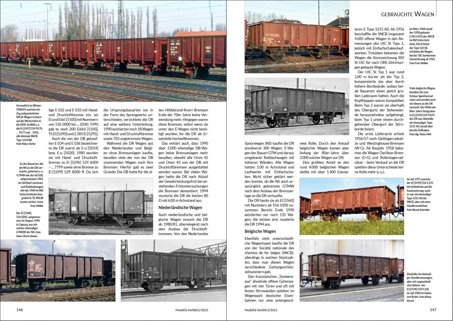 Modell & Vorbild: Offene Wagen (2) - Eisenbahn-Dokumentation Stefan ...